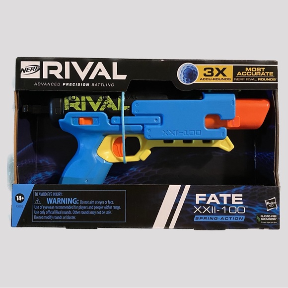Nerf | Toys | Nerf Rival Fate Xxii0 Spring Action Dart Blaster | Poshmark